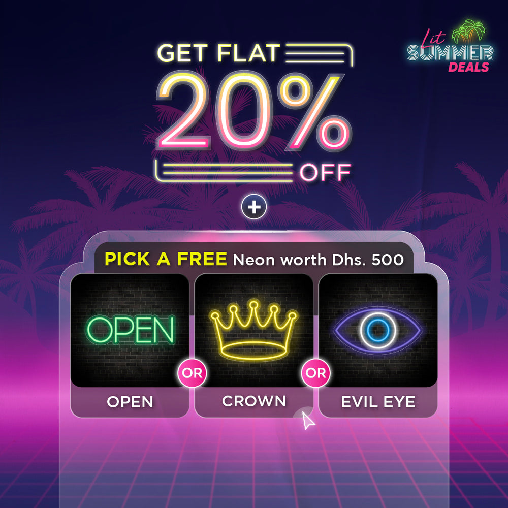 Neon Attack - UAE's Most Trusted Neon Light Sign Brand